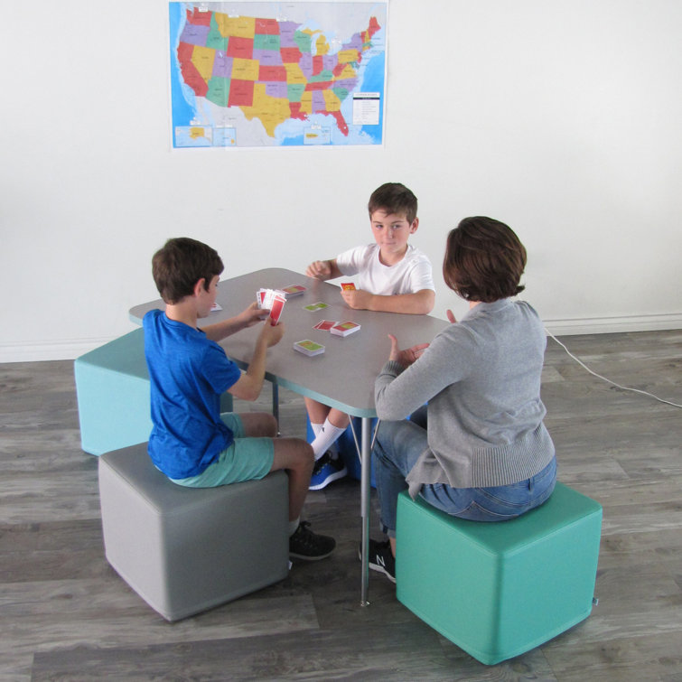 Factory Direct Partners SoftScape Cube 4 Piece Soft Seating & Reviews | Wayfair